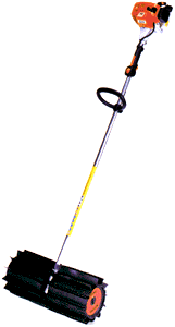 Petrol powered Paddle Broom, Broom Sweeper for Hire in Christchurch ...